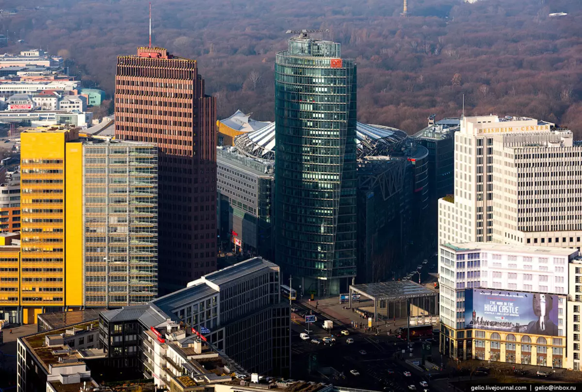 Potsdamer platz və sony mərkəzi