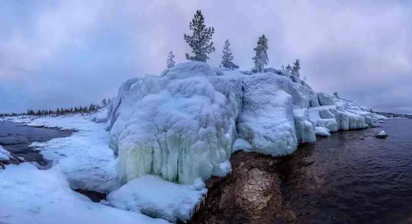 ความงามที่เป็นเอกลักษณ์ของ Ladoga ฤดูหนาวในเลนส์ของ Fedor Lashkov 8686_25