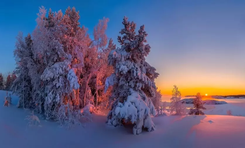 Unike skientme fan 'e winter Ladoga yn' e lens fan Fedor Lashkov 8686_6