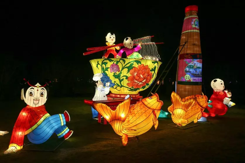 Beleza incrível do festival de luzes mágicas em Londres 8769_12