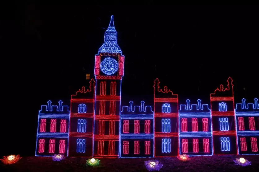 Beleza incrível do festival de luzes mágicas em Londres 8769_4