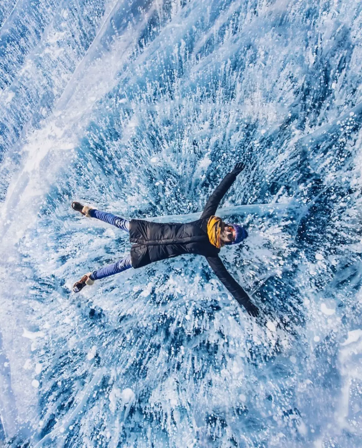 Baikal blaen yn Lluniau Kristina Makeeva 8811_11