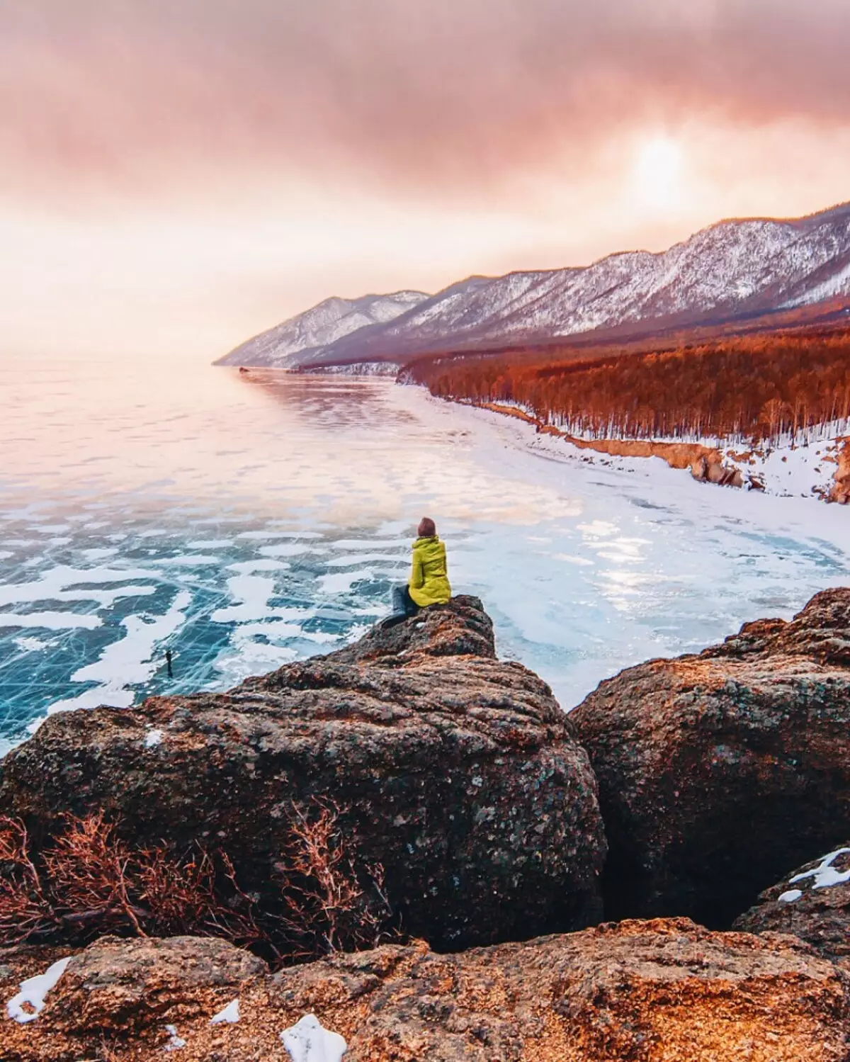 Baikal blaen yn Lluniau Kristina Makeeva 8811_16