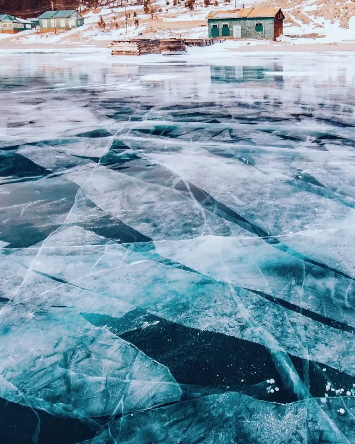 Baikal blaen yn Lluniau Kristina Makeeva 8811_18