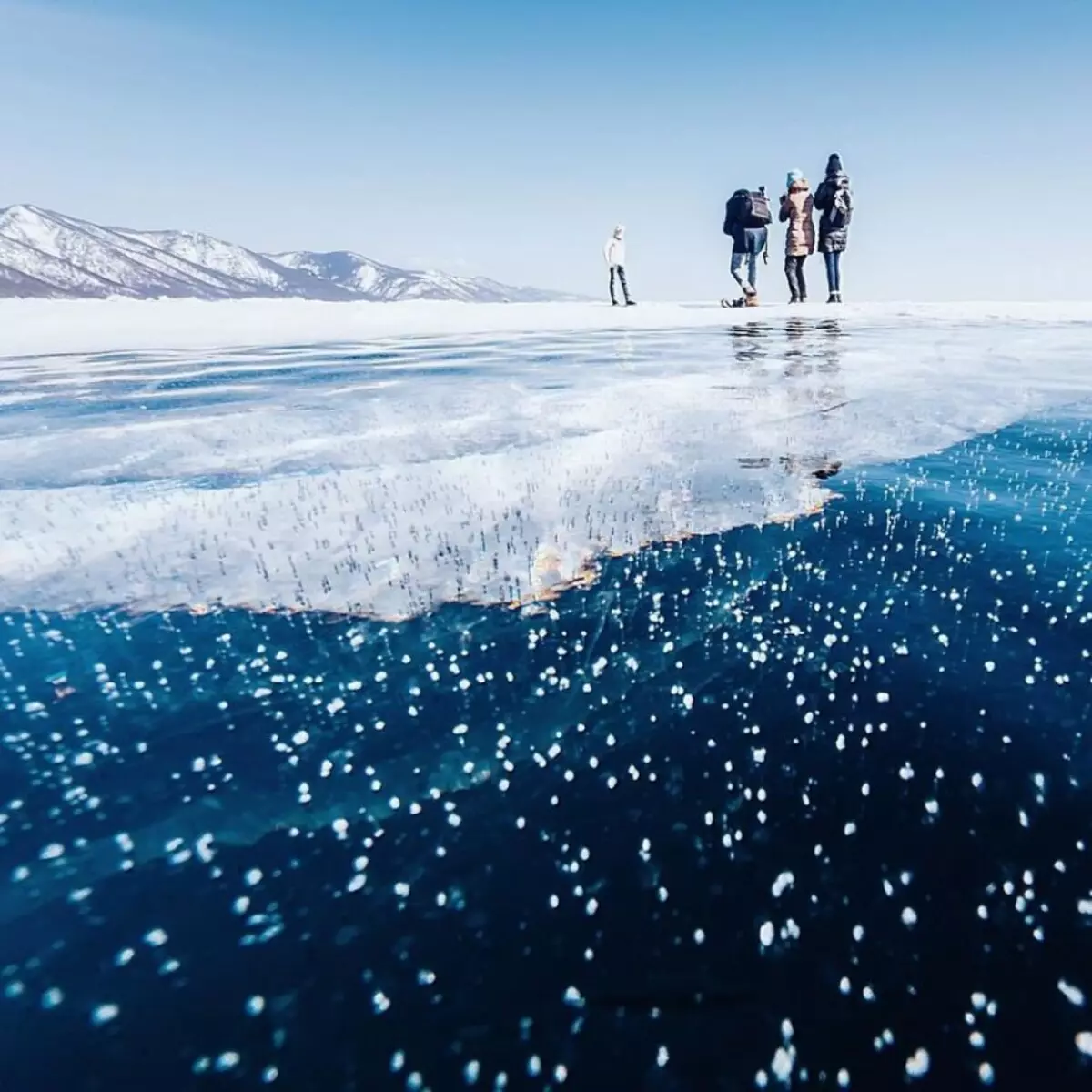 Baikal blaen yn Lluniau Kristina Makeeva 8811_2