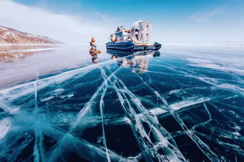 Baikal blaen yn Lluniau Kristina Makeeva 8811_3