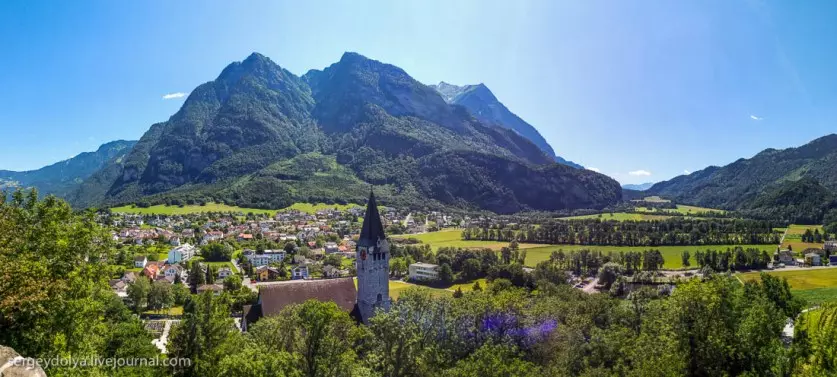 ¡Alrededor de Liechtenstein durante 80 minutos! El fotógrafo sergey shady. 8899_22