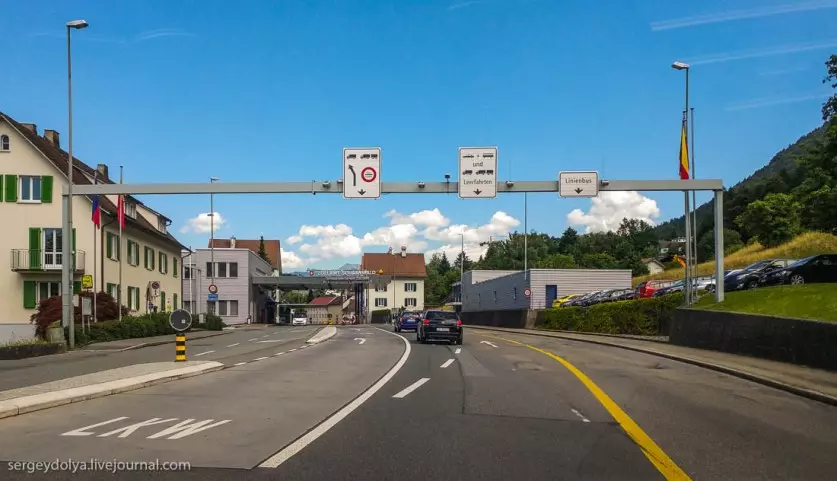 Wokół Liechtenstein przez 80 minut! Fotograf sergey shady. 8899_23