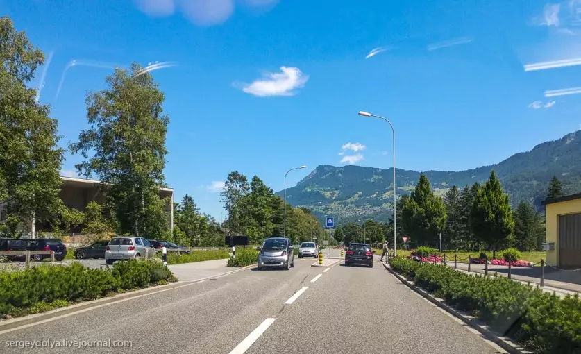 ¡Alrededor de Liechtenstein durante 80 minutos! El fotógrafo sergey shady. 8899_4