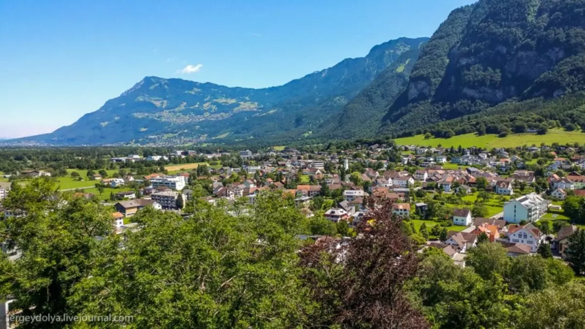 ¡Alrededor de Liechtenstein durante 80 minutos! El fotógrafo sergey shady. 8899_6