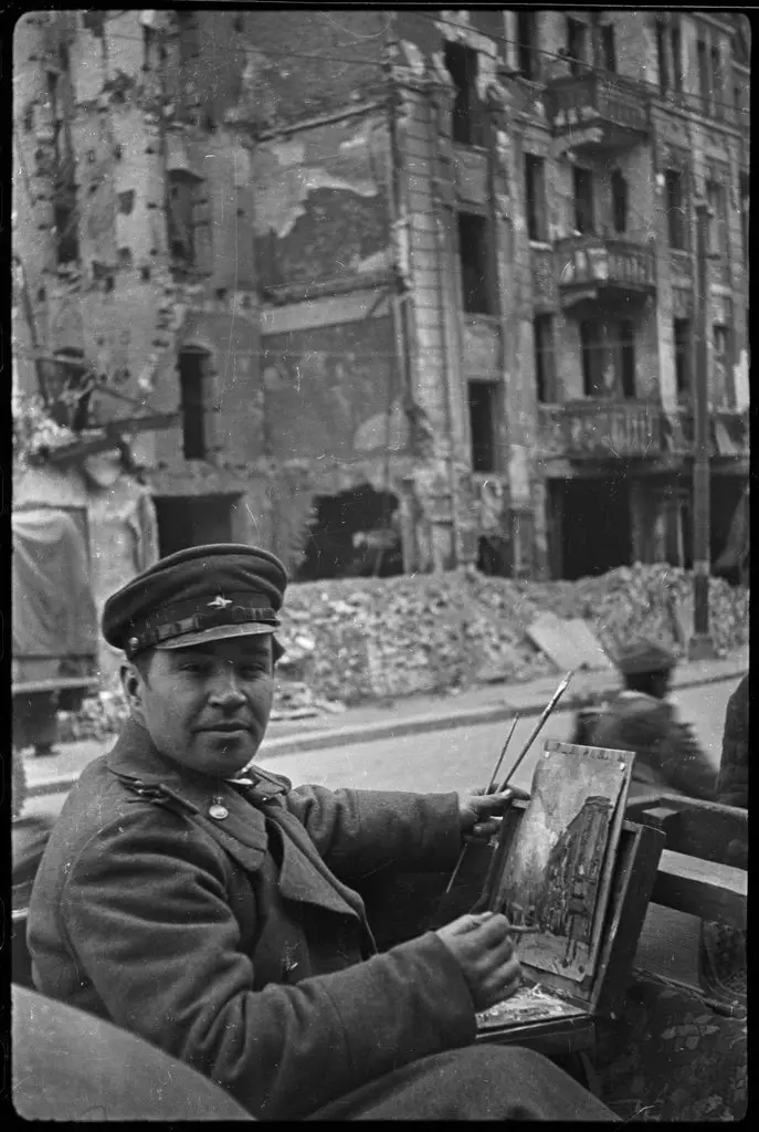 Foto uniche senza titolo della seconda guerra mondiale. Fotografo VALERY FAMYSKY. 9016_8