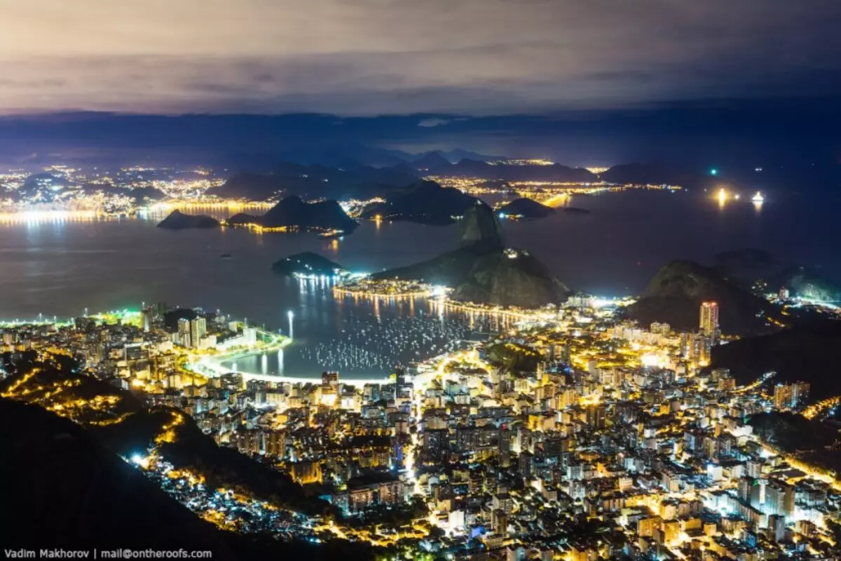 Fotografer vadim Makhorov di luhur patung Kristus di Rio de Janeiro 9989_4